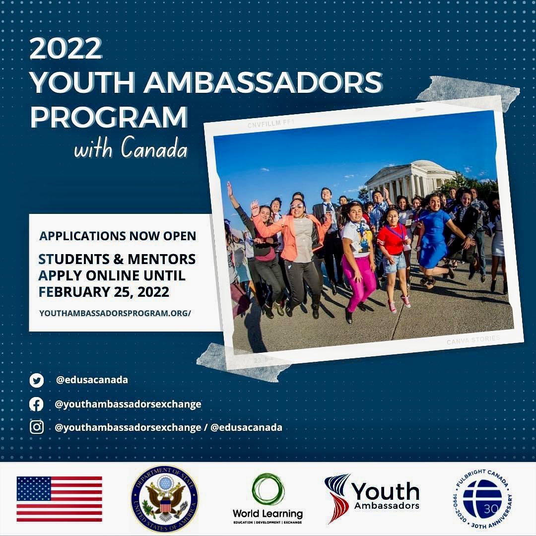 Exchange Programs – US Department of State & U.S. Embassy - Ottawa ...